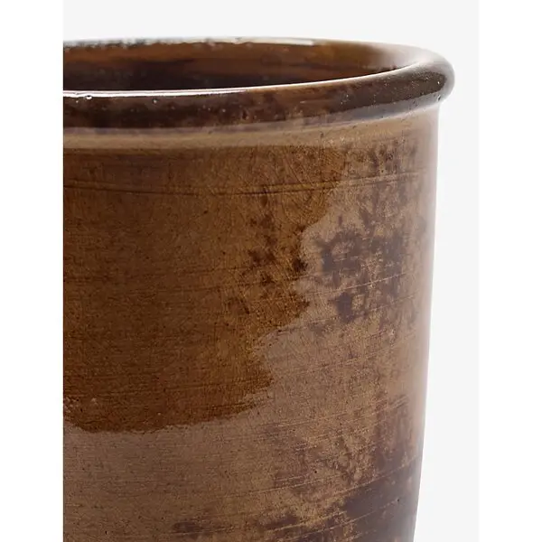 SERAX Glazed Shades Extra Small Terracotta Flower Pot