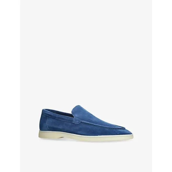 AURELIEN Aurélien Suede Loafers - Blue