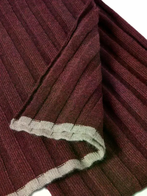 Brunello Cucinelli Cashmere Rib-knit Scarf