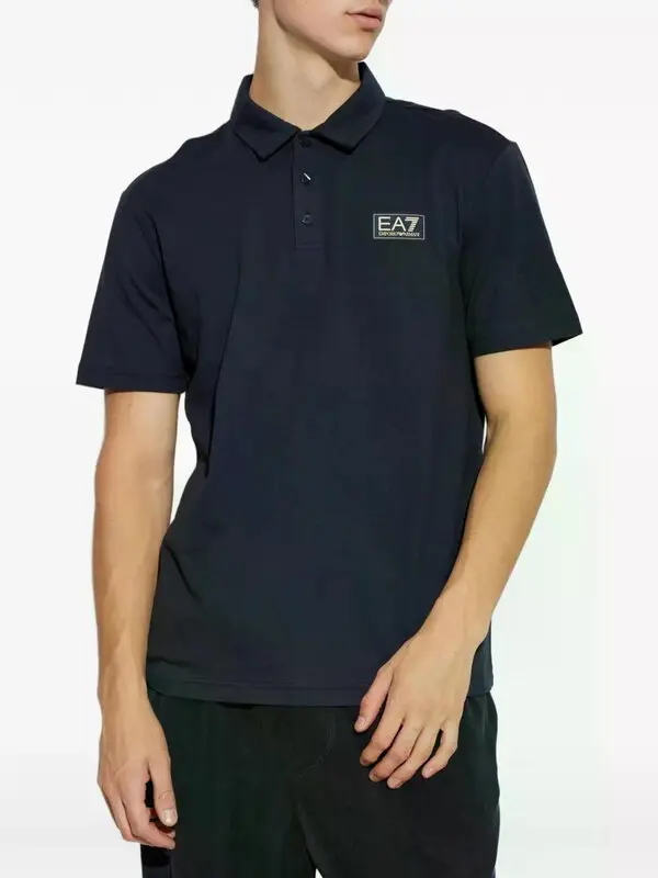 EA7 Logo-patch Polo Shirt