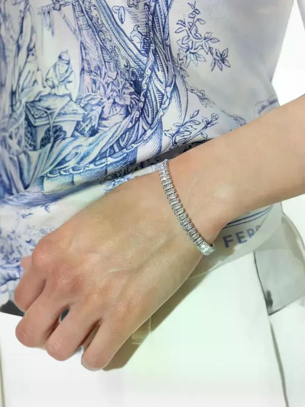 FERRAGAMO Gancini Crystal-embellished Bracelet