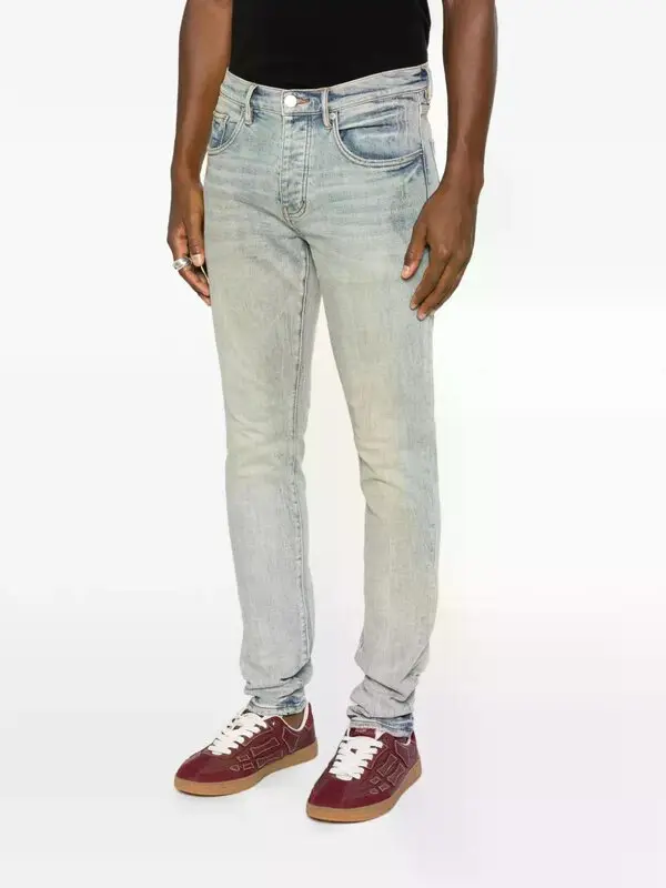 PURPLE BRAND Faded Slim-fit Jeans