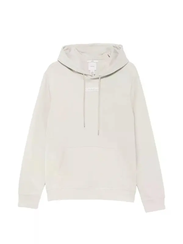 Calvin Klein Logo-patch Drawstring Hoodie