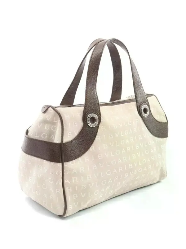 BVLGARI Logomania Handbag - Neutrals