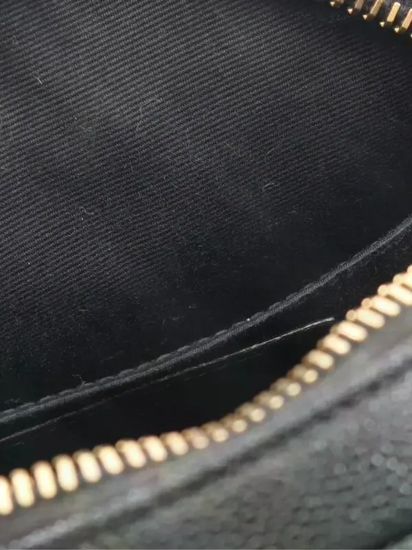 Saint Laurent Vinyl Quilted Leather Cross Body Bag