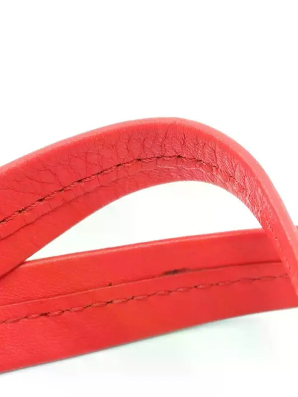 Celine 2000s Horizontal Cabas Tote Bag - Red