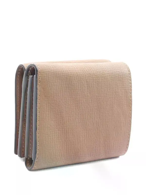 Loewe 2010s Anagram Trifold Wallet - Neutrals