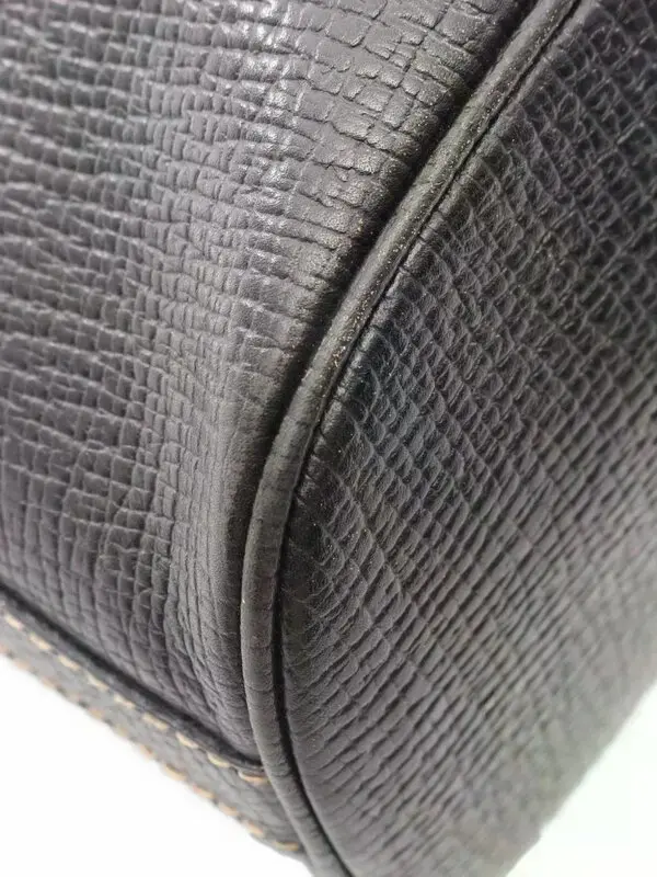 Loewe 2000s Textured Leather Crossbody Bag
