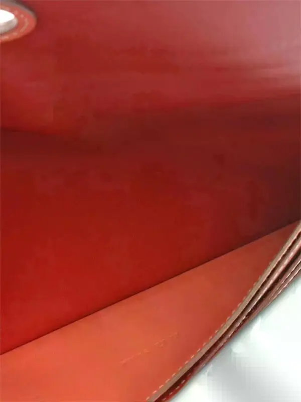 Hermès 2013 Dogon Long Bi-fold Wallet - Red