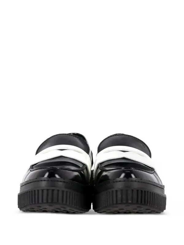 TOD'S Platform Penny Loafers