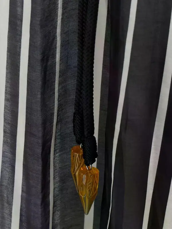 Tory Burch Belted Striped Caftan