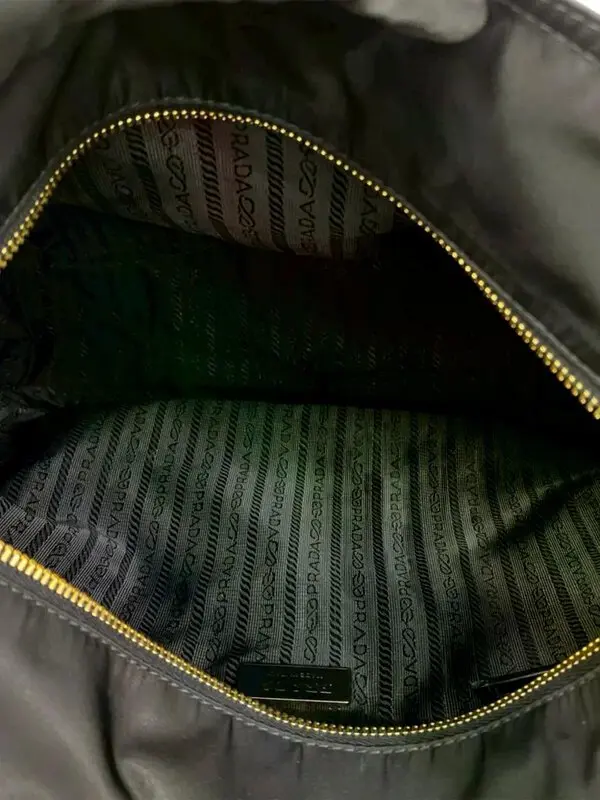 Prada Embellished Tessuto Tote Bag