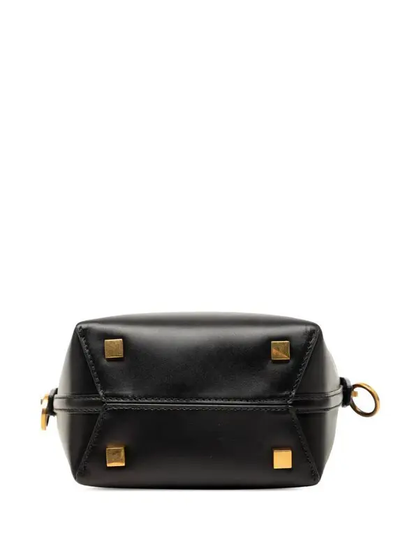 Saint Laurent Mini Shiny Calfskin Le 37 Bucket Bag Satchel