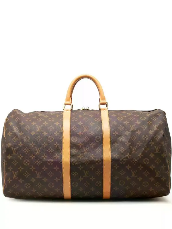 LOUIS VUITTON Monogram Keepall 55 Travel Bag