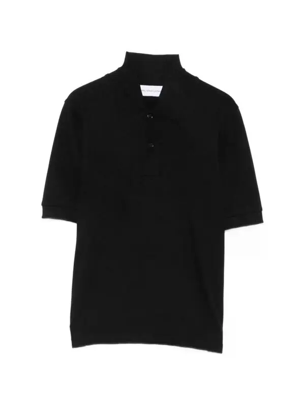Marie Adam-Leenaerdt Piqué Texture Polo Shirt