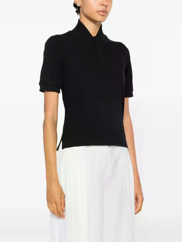 Marie Adam-Leenaerdt Piqué Texture Polo Shirt