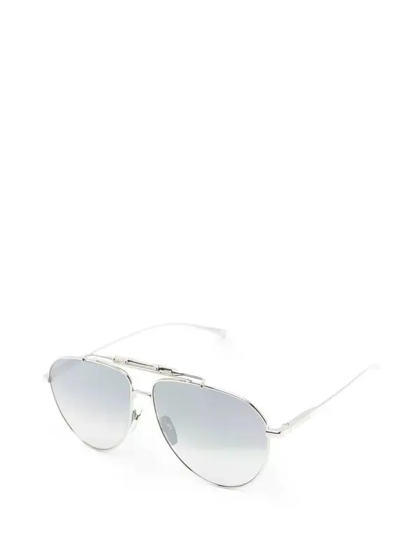 Gucci Pilot Frame Sunglasses - Silver