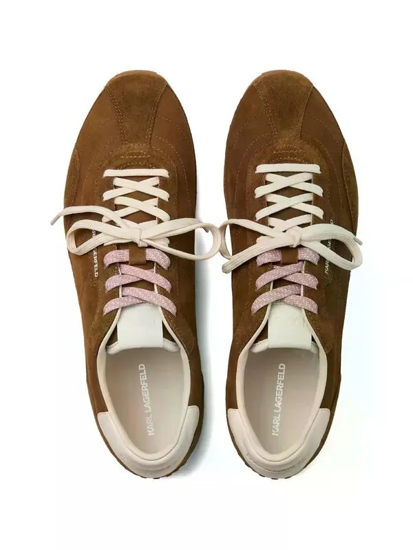 Karl Lagerfeld Astra Volley Suede Sneakers