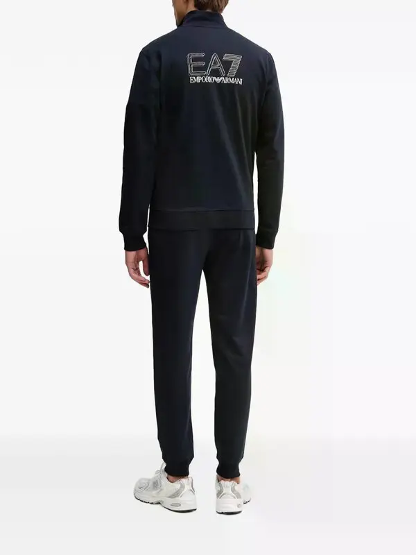 EA7 Zip Logo Knitwear