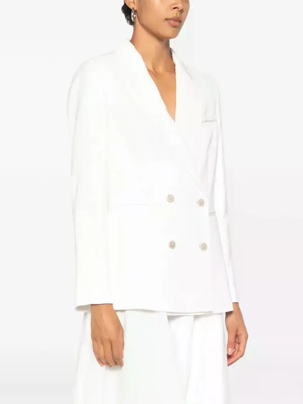 Peserico Double-breasted Peak-lapel Blazer