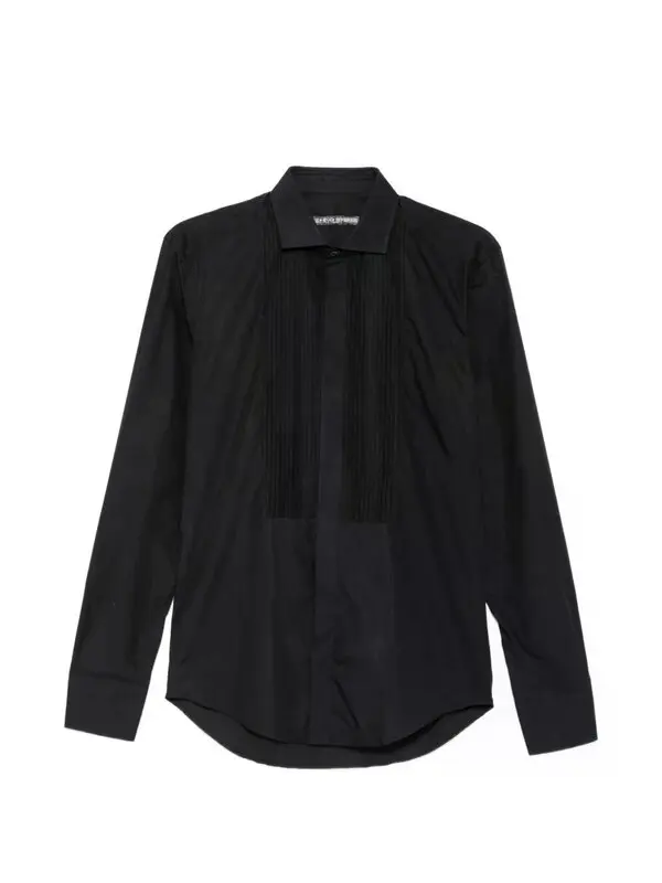 Brian Dales Pleated Bib-front Shirt