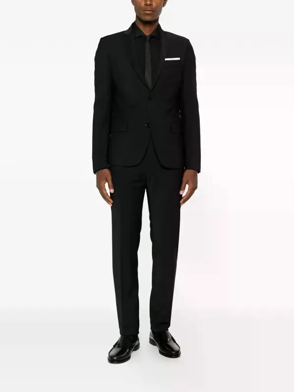 Brian Dales Pleated Bib-front Shirt