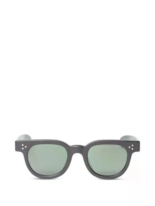 JULIUS TART OPTICAL Fdr Geometric-frame Sunglasses - Black