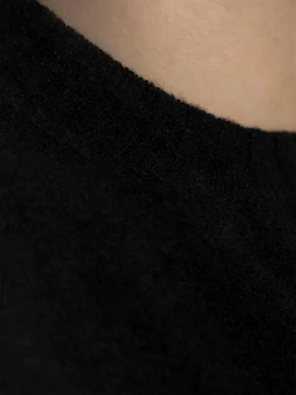 JIL SANDER Ribbed-trim Wool Crew Neck Sweater