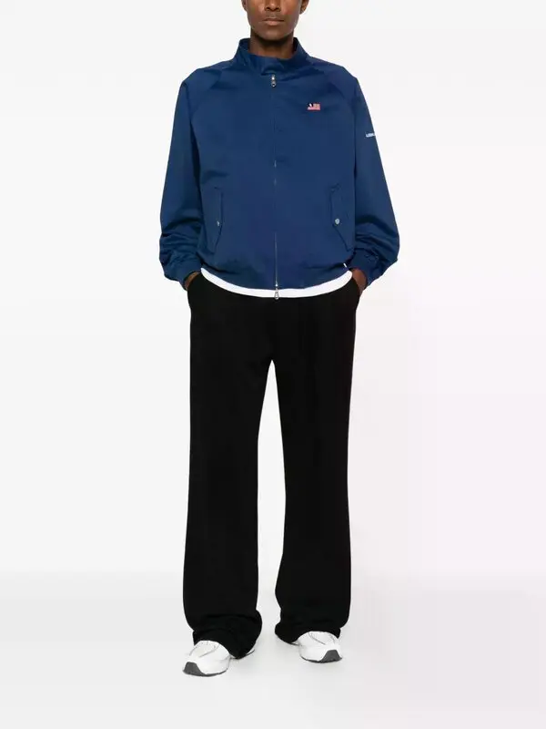 COLE BUXTON Logo Print Raglan Sleeve Jacket