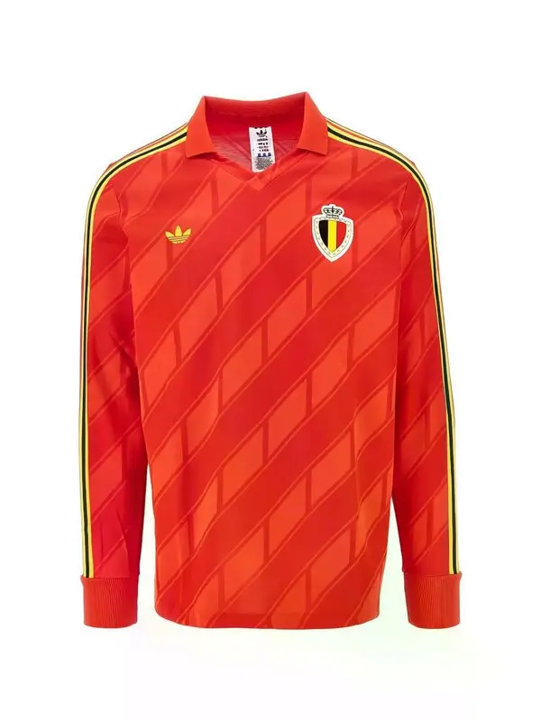 Adidas Belgium 1986 Long-sleeve T-shirt - Red