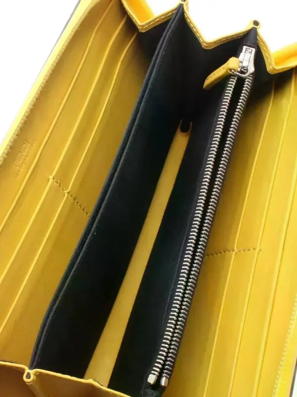 Fendi 2010s Monster Eyes Zip-around Wallet