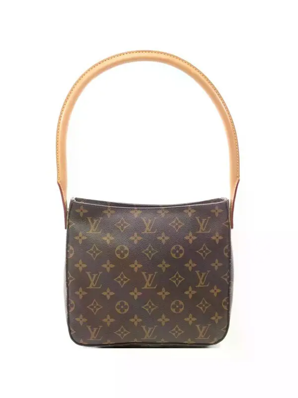 LOUIS VUITTON Monogram Looping Mm Shoulder Bag - Brown