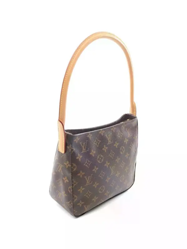 LOUIS VUITTON Monogram Looping Mm Shoulder Bag - Brown