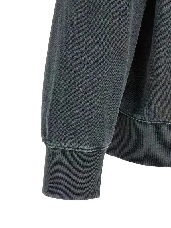 Carhartt Work In Progress Harper Garment-dyed Zip-fastening Polo Shirt - Grey