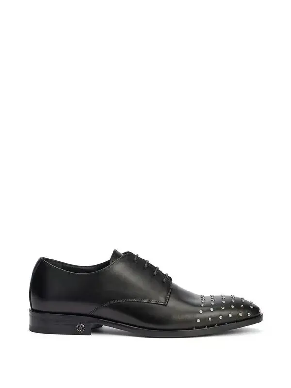 Roberto Cavalli Stud-embellished Derby Shoes