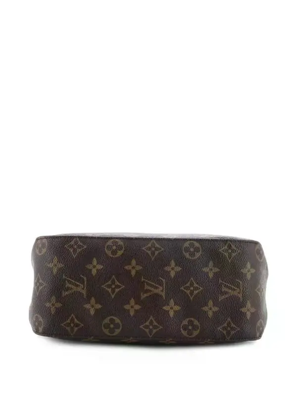 LOUIS VUITTON Monogram Canvas Mm Satchel Handbag - Brown