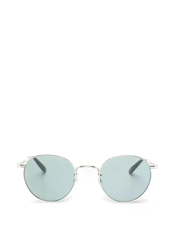 Garrett Leight Wilson Round-frame Sunglasses - Silver