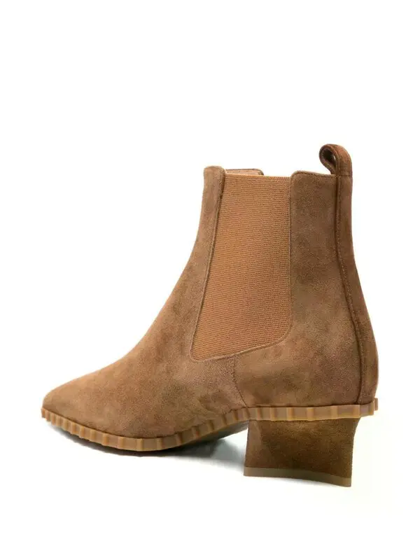 RAYLA K Suede Pointed-toe Ankle Boots