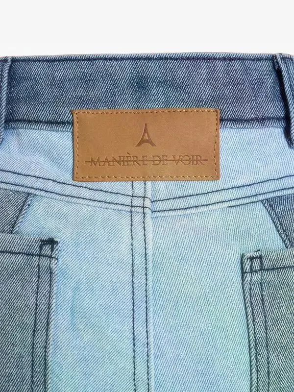 Manière De Voir Jacinda Panelled Jeans