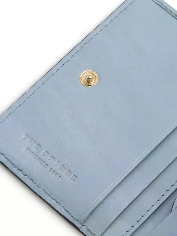 THE BRIDGE Logo-print Leather Wallet