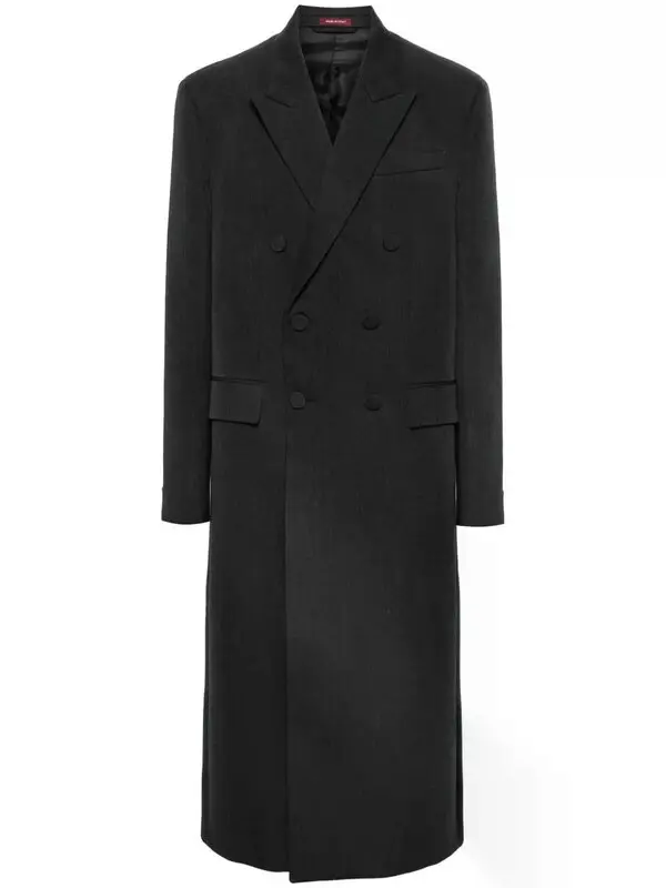 Gucci Ancora Embroidered Wool Coat