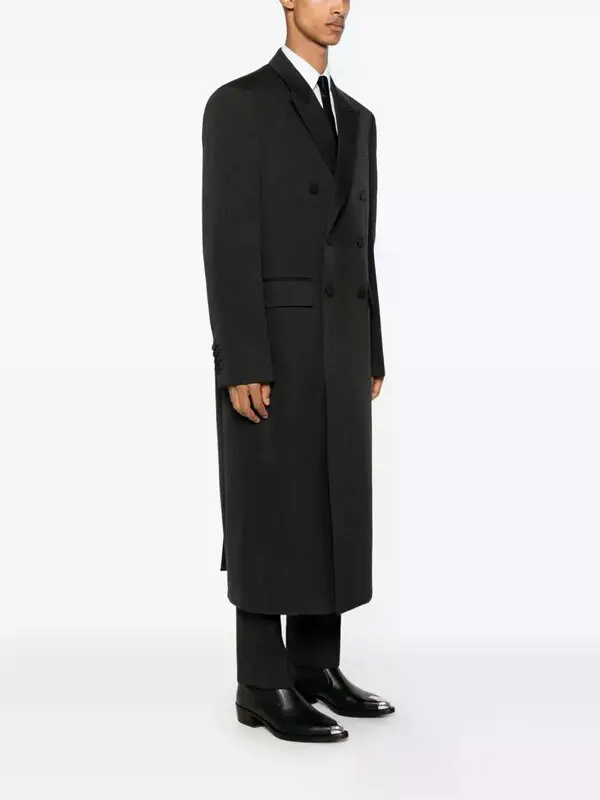 Gucci Ancora Embroidered Wool Coat