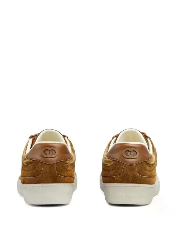 Gucci Interlocking G Velvet Sneakers