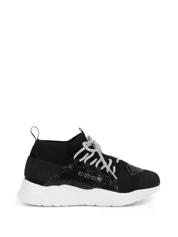Roberto Cavalli Snakeskin-effect Sneakers