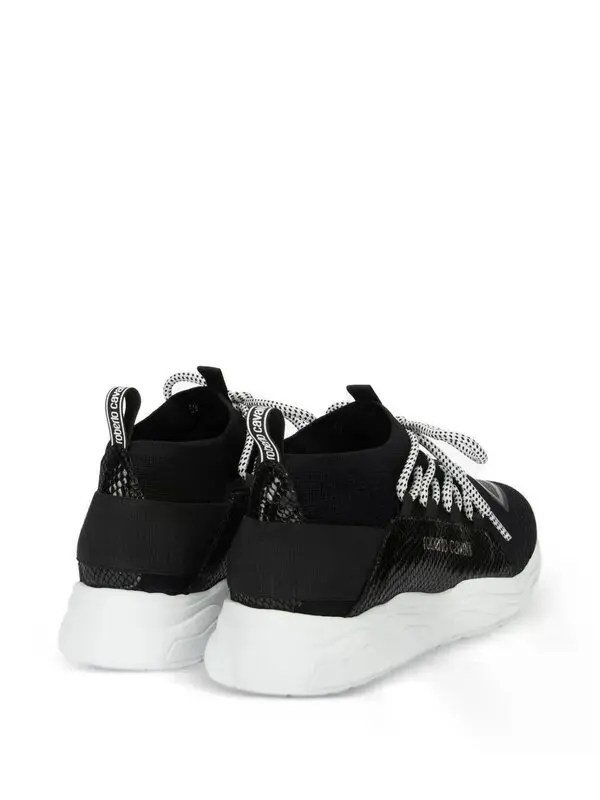 Roberto Cavalli Snakeskin-effect Sneakers