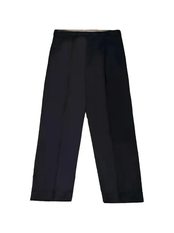 PT TORINO Pleated Detail Turn-up Trousers