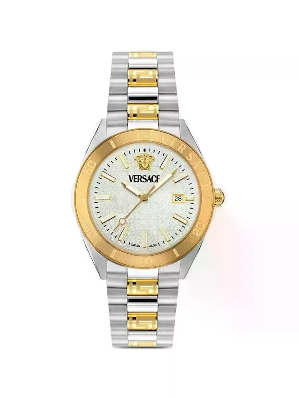 Versace V-dome 42mm Watch - Silver