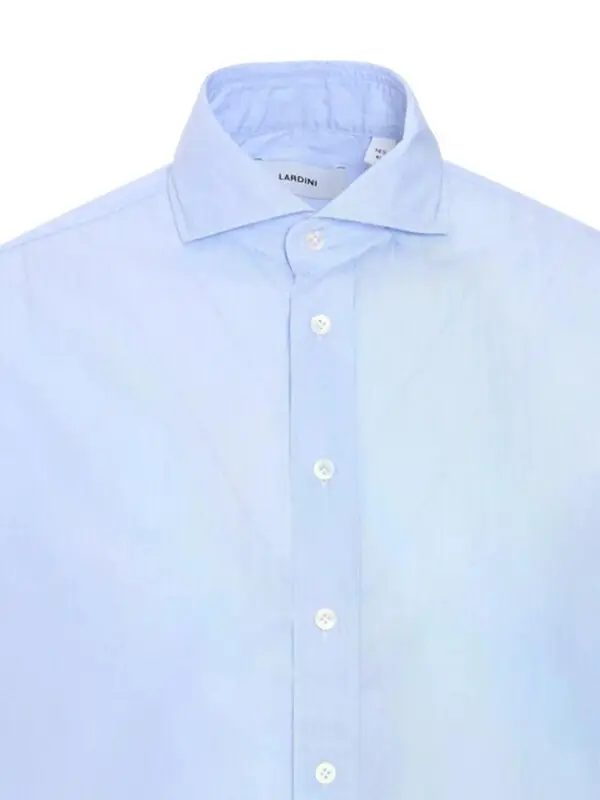LARDINI Spread-collar Shirt