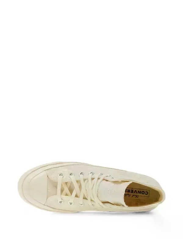 CONVERSE Chuck 70 High Top Floral Embroidered Sneakers