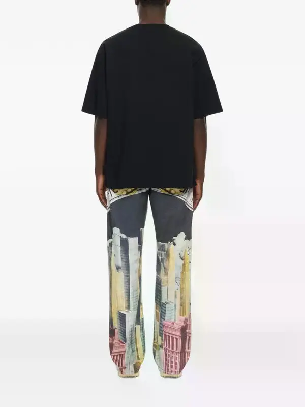 Off-White Big Frame World Skate Graphic-print T-shirt